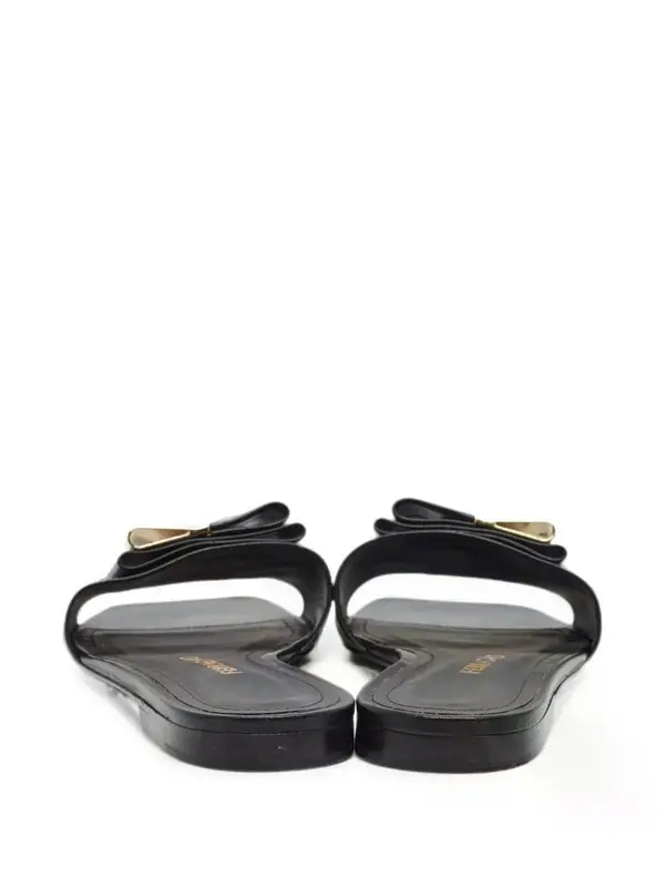 FERRAGAMO Lyana Bow-detail Flat Sandals
