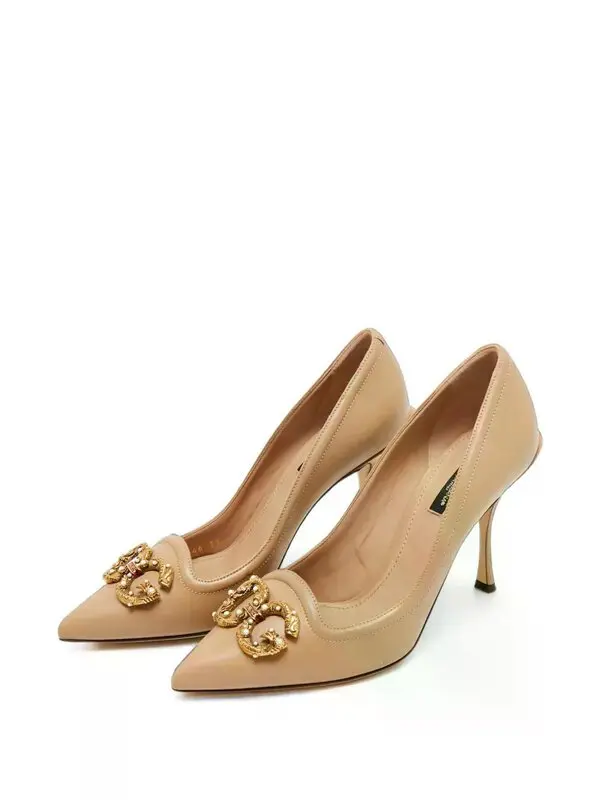 Dolce & Gabbana Dg Logo Stiletto-heel Pumps