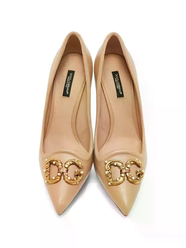 Dolce & Gabbana Dg Logo Stiletto-heel Pumps