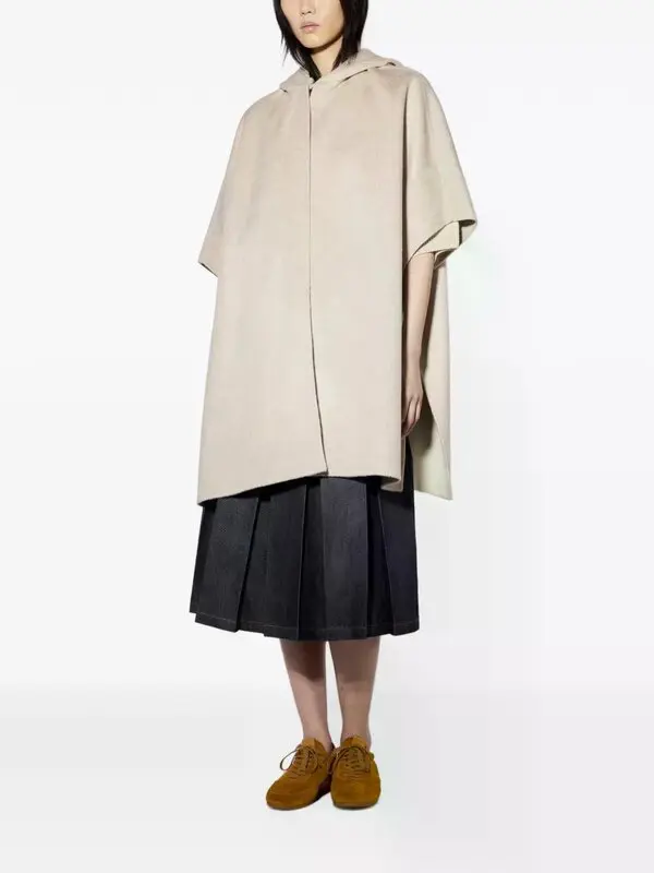 Liviana Conti Scott Hooded Cape Coat
