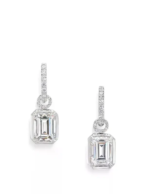 ANABELA CHAN Diamond Hoop Earrings
