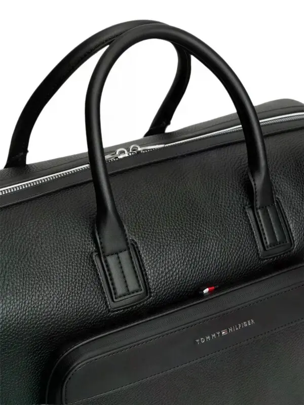 Tommy Hilfiger Logo-plaque Pebbled Luggage Bag