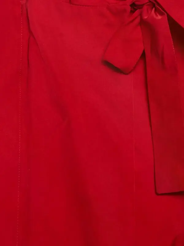 Carolina Herrera Bow Detail Zip-up Jacket