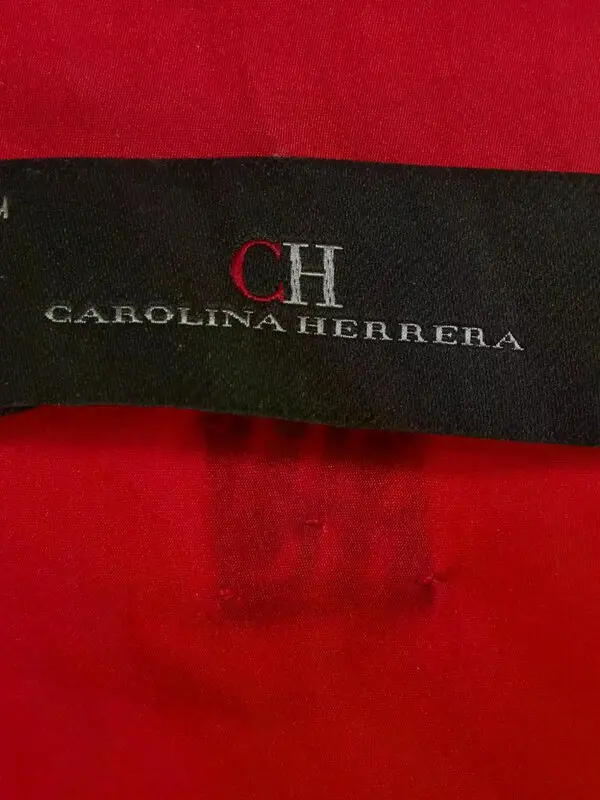 Carolina Herrera Bow Detail Zip-up Jacket