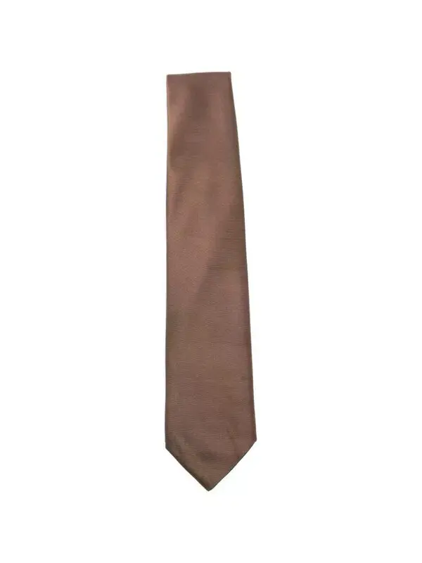SAPIO Satin-finish Tie - Brown