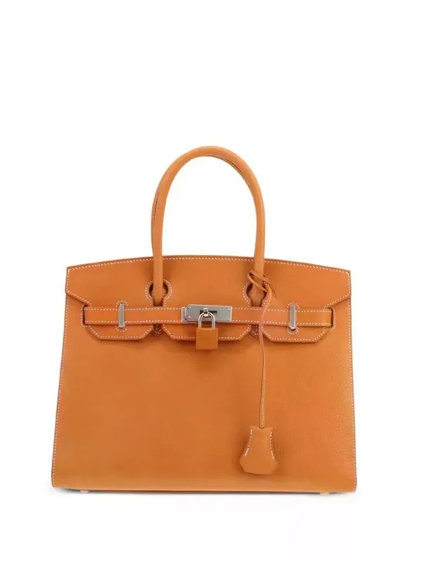 Hermès 2020 30 Birkin Grained Leather Handbag