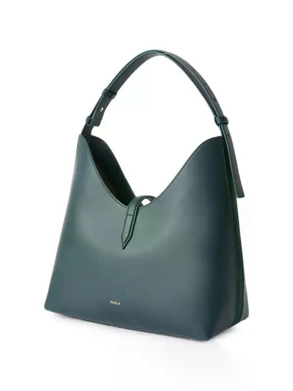 Furla Leather Shoulder Bag - Green