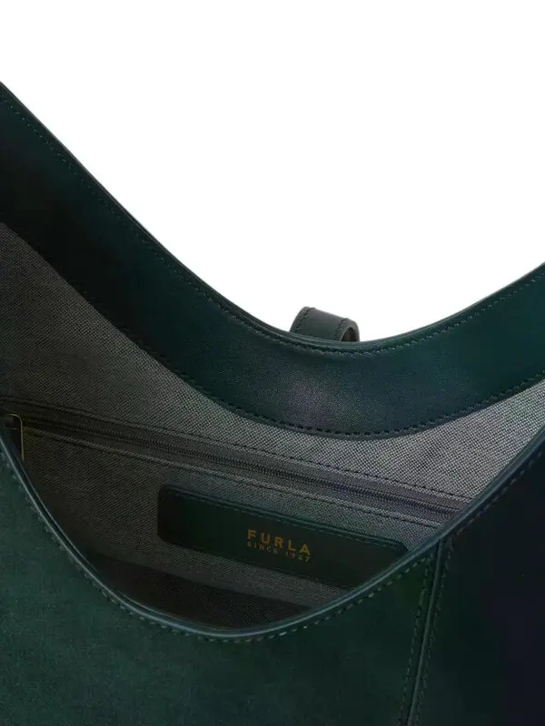 Furla Leather Shoulder Bag - Green
