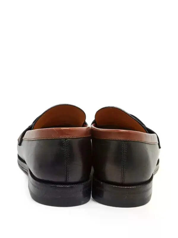 LOUIS VUITTON Sorbonne Monogram Penny-slot Loafers