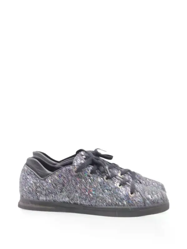 STUART WEITZMAN Glitter Low-top Sneakers