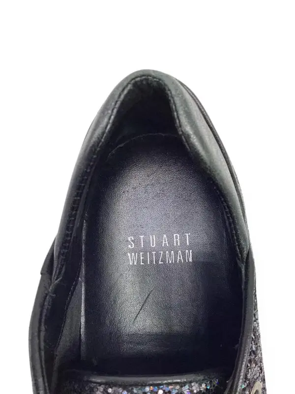 STUART WEITZMAN Glitter Low-top Sneakers