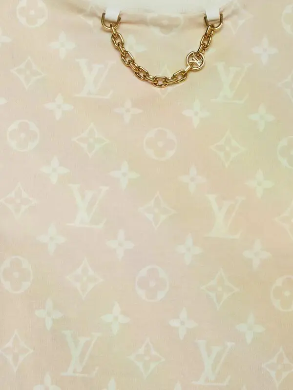 LOUIS VUITTON Monogram Cotton T-shirt - Neutrals