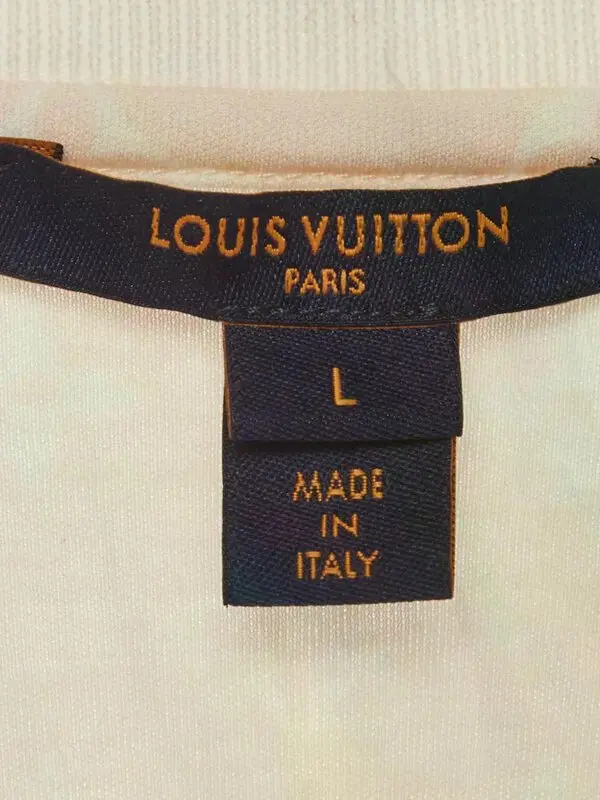 LOUIS VUITTON Monogram Cotton T-shirt - Neutrals
