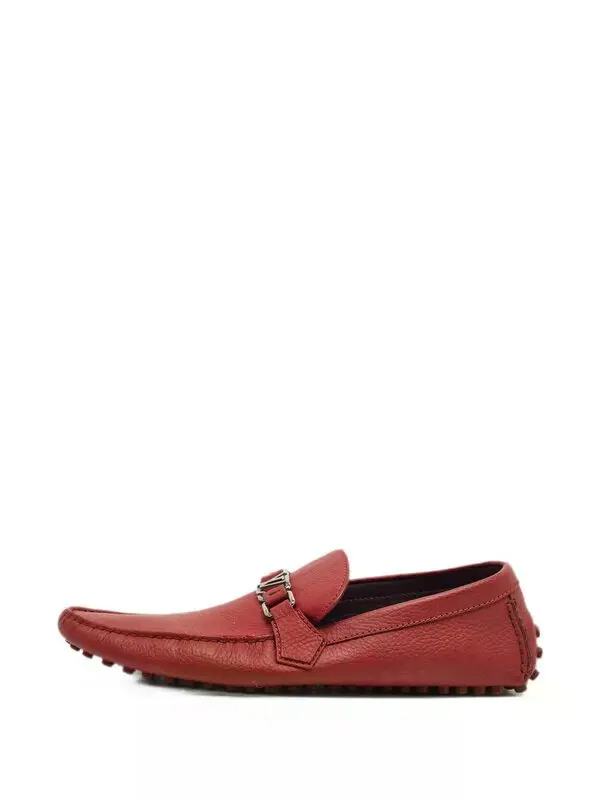 LOUIS VUITTON Hockenheim Leather Loafers