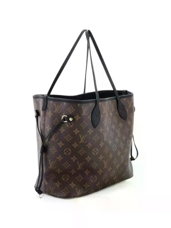 LOUIS VUITTON Neverfull Inside Out Monogram Canvas And Leather Mm Tote Bag