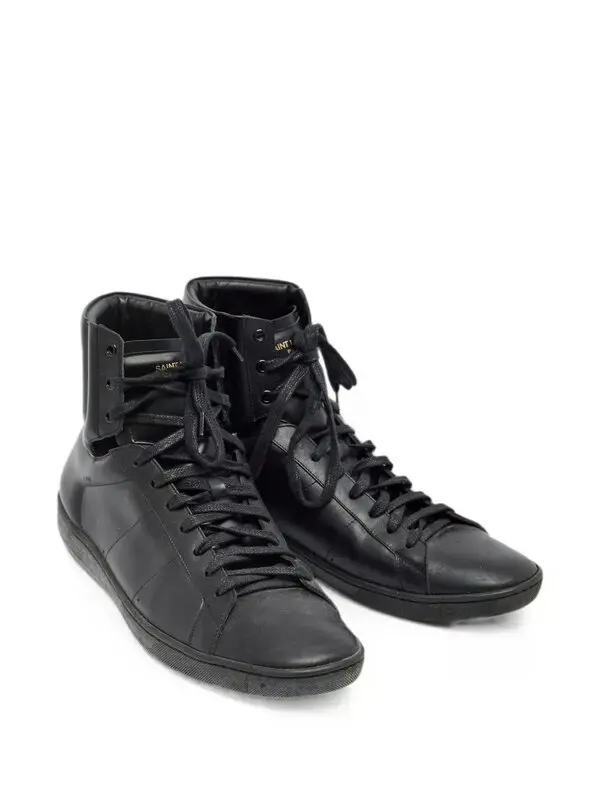 Saint Laurent Court Classic High-top Sneakers