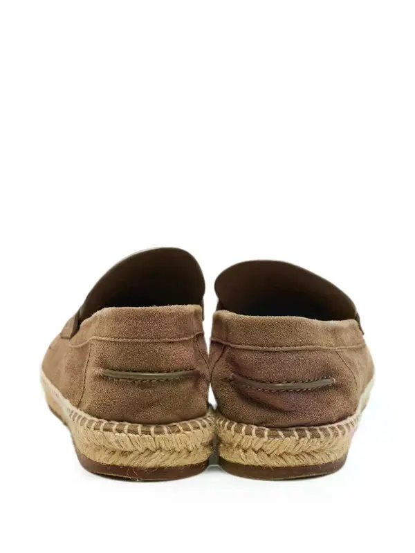 Hermès Trip Suede Espadrille Loafers