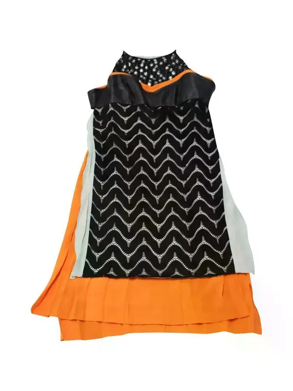 Diane Von Furstenberg Halter Dress - Orange