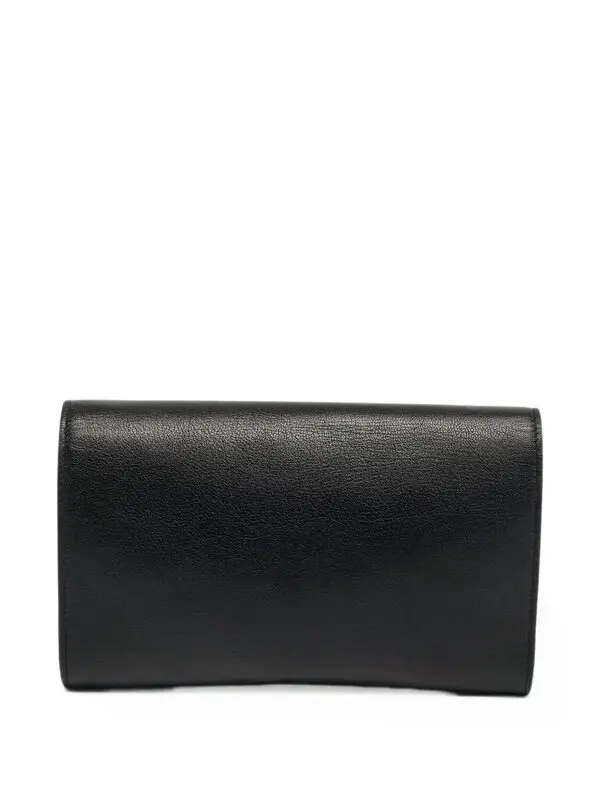 Saint Laurent Belle De Jour Wallet On Chain - Black