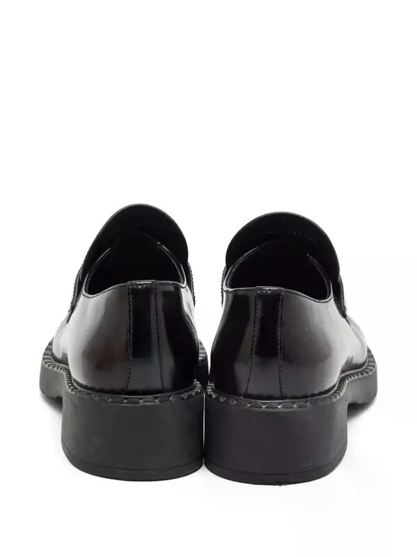 Prada Triangle Logo-plaque Penny Loafers