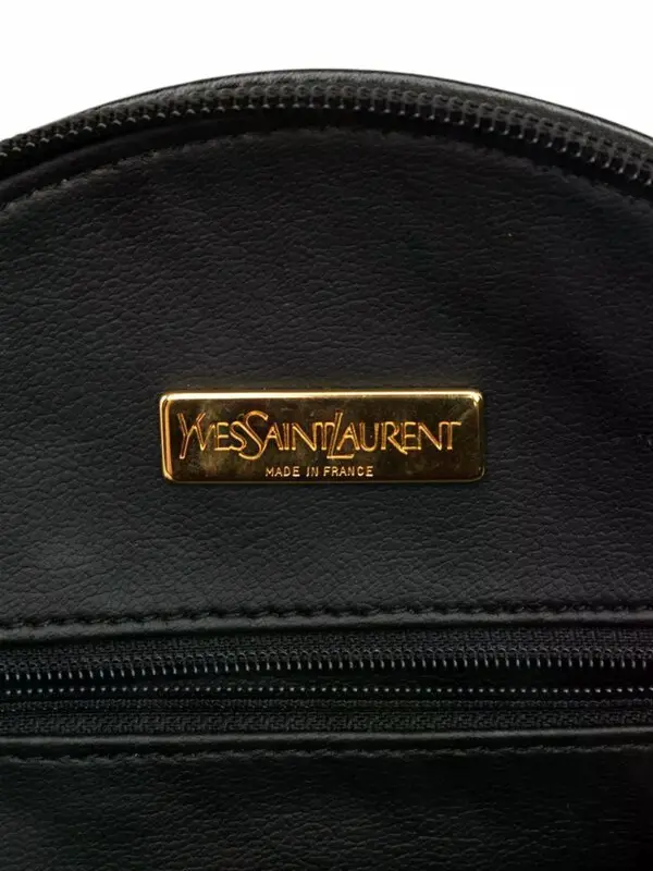 Saint Laurent 20th Century Leather Y Cutout Satchel
