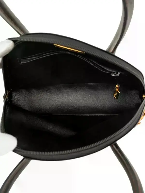 Saint Laurent 20th Century Leather Y Cutout Satchel