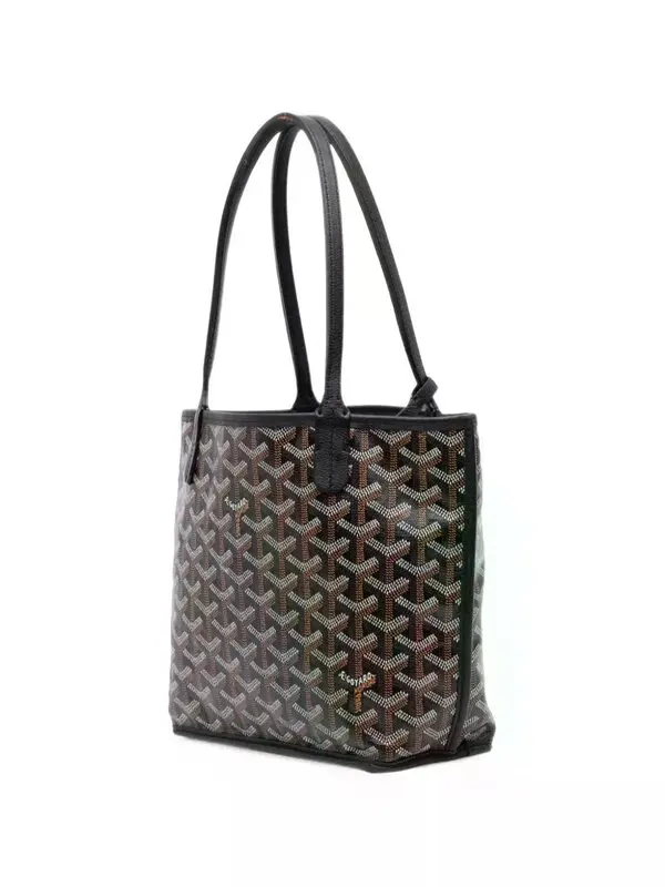Goyard 2023 Mini Goyardine Reversible Anjou Tote Bag