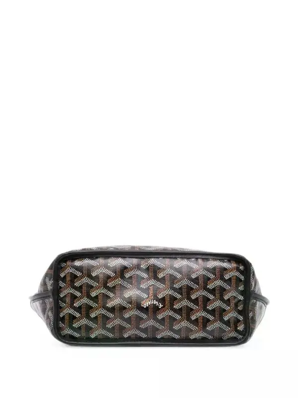 Goyard 2023 Mini Goyardine Reversible Anjou Tote Bag