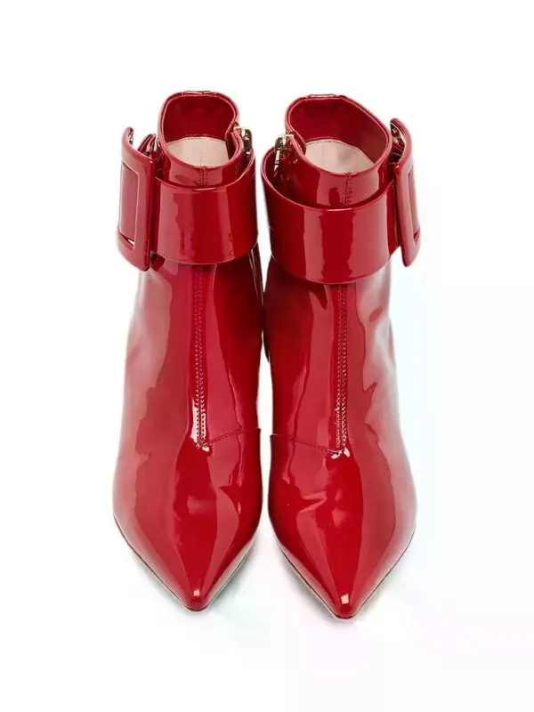 ROGER VIVIER Buckled Ankle Boots