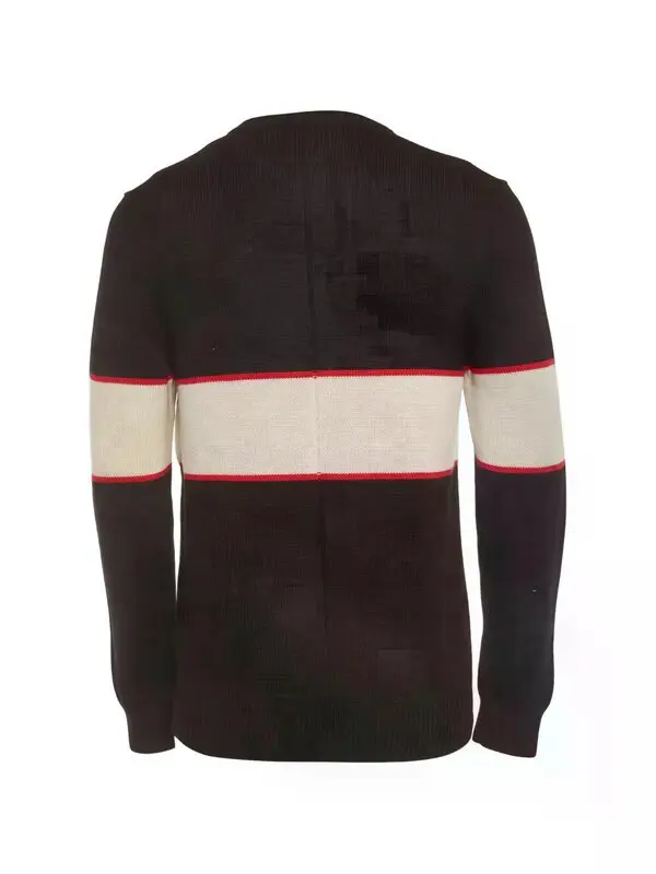 Givenchy Logo Intarsia Wool Sweater