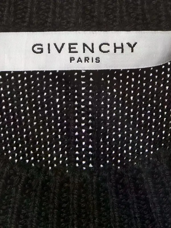 Givenchy Logo Intarsia Wool Sweater