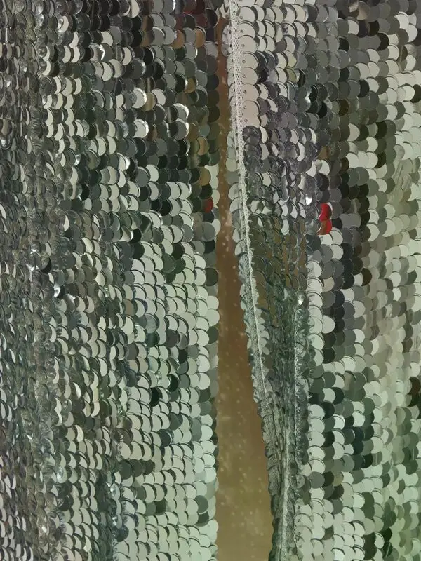 Ronny Kobo Sequin Embellished Maxi Skirt With Side Slit