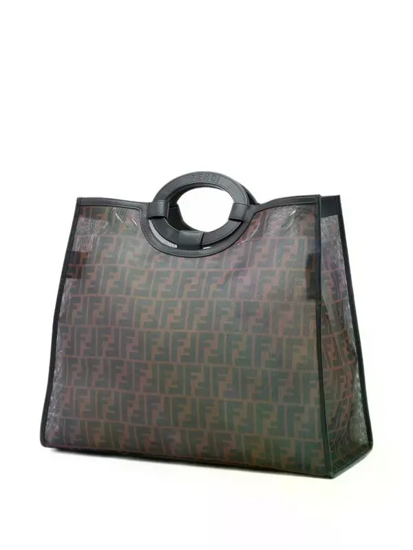 Fendi Ff Mesh Shopper Tote