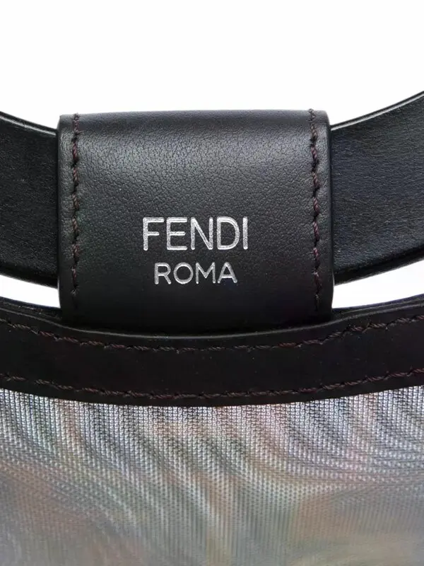 Fendi Ff Mesh Shopper Tote
