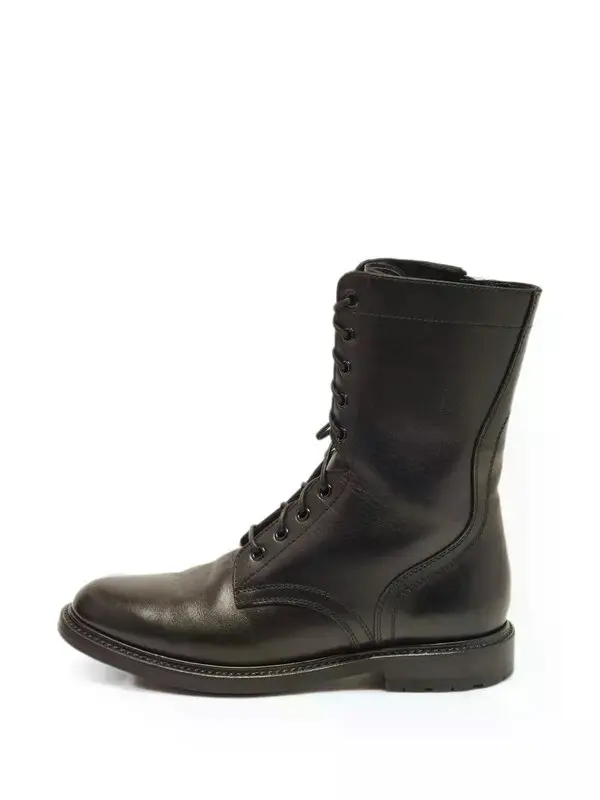 Celine Lace-up Combat Boots