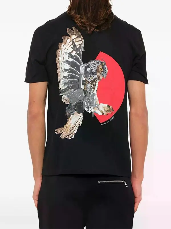 Neil Barrett Owl-print T-shirt