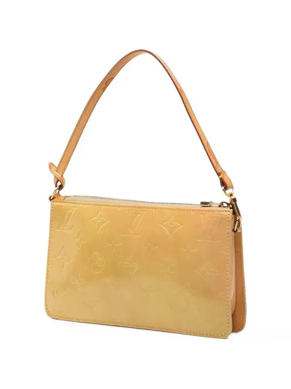 LOUIS VUITTON 2000 Monogram Vernis Pochette Lexington Shoulder Bag