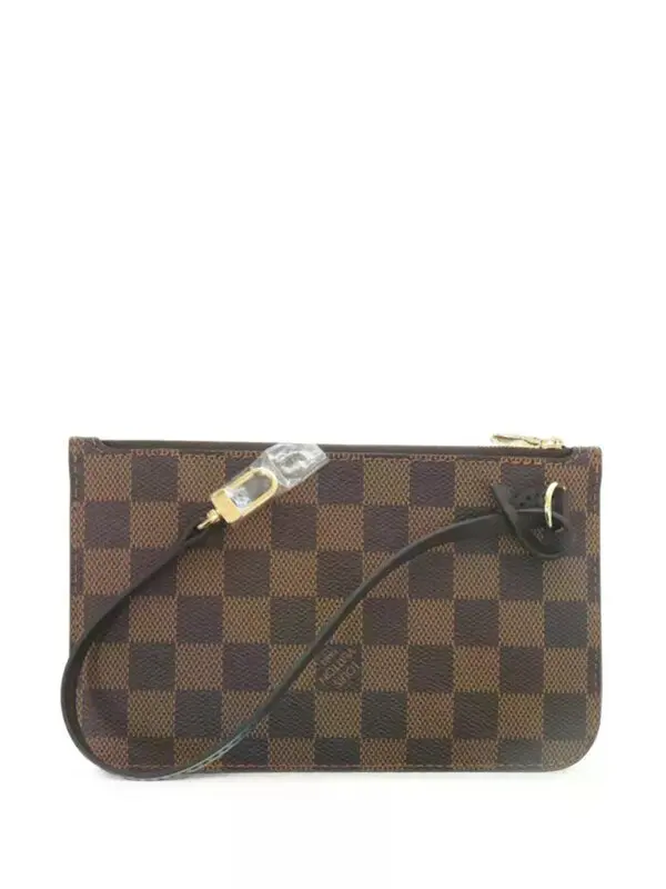 LOUIS VUITTON 2021-2026 Damier Ebene Neverfull Pm Tote Bag - Brown