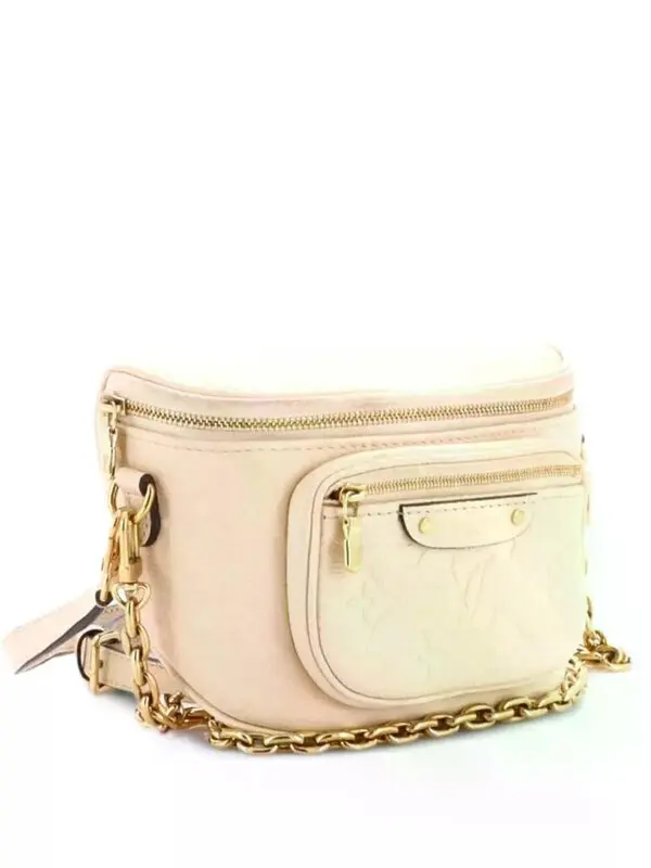 LOUIS VUITTON Empreinte Leather Mini Belt Bag - Neutrals