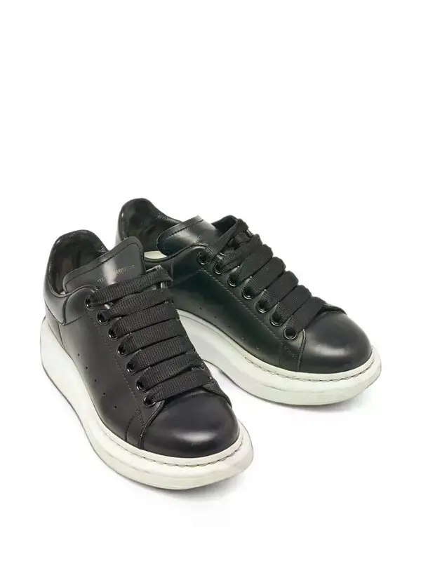 Alexander McQueen Oversized Leather Low-top Sneakers