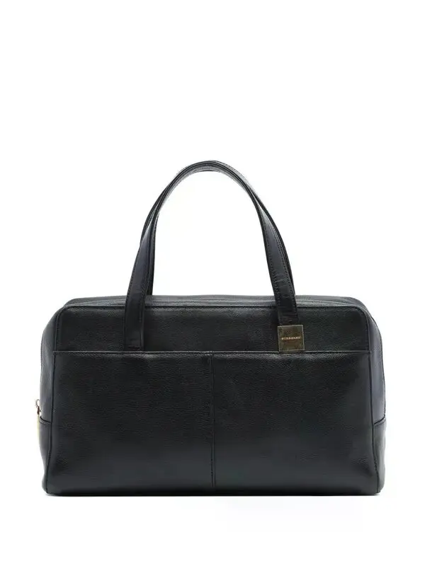 Burberry 2000-2017 Leather Handbag - Black