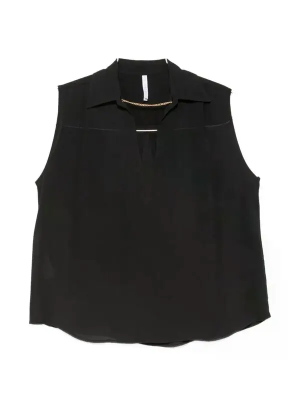 Imperial V-neck Sleeveless Top