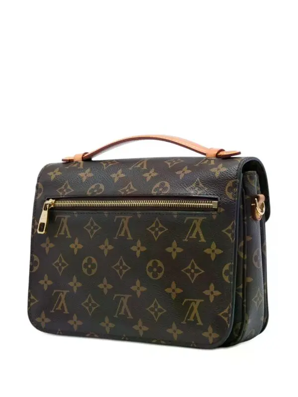 LOUIS VUITTON 2018 Monogram Pochette Metis Satchel