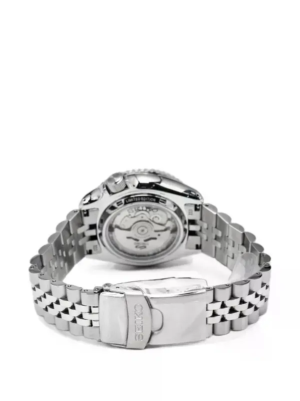 SEIKO PREOWNED Seiko 5 Sports Gmt Stainless Steel Automatic Watch