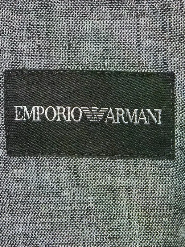 Emporio Armani Button-up Linen Shirt