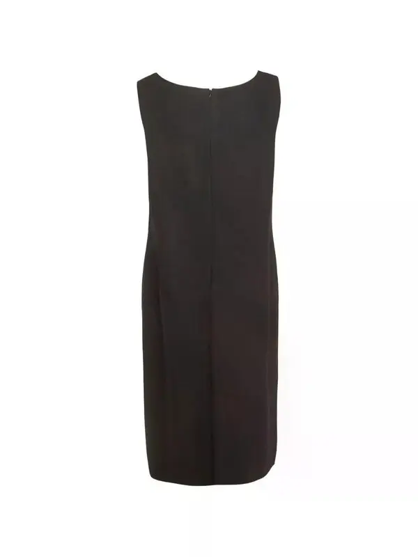 Escada Sleeveless Seam-detail Midi Dress