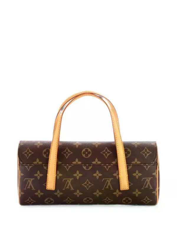 LOUIS VUITTON Sonatine Handbag Monogram Canvas Satchel