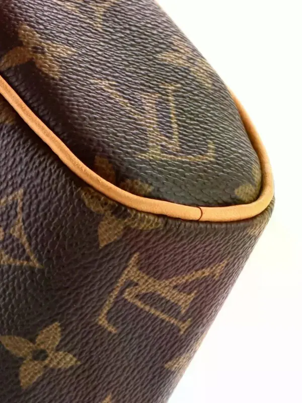 LOUIS VUITTON Sonatine Handbag Monogram Canvas Satchel