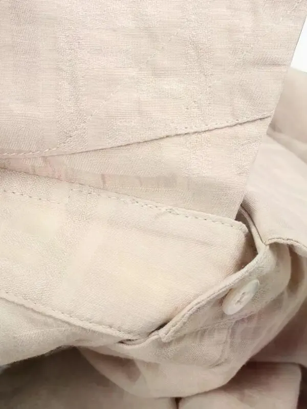 Fendi 2000s Zucca Patterned Shirt
