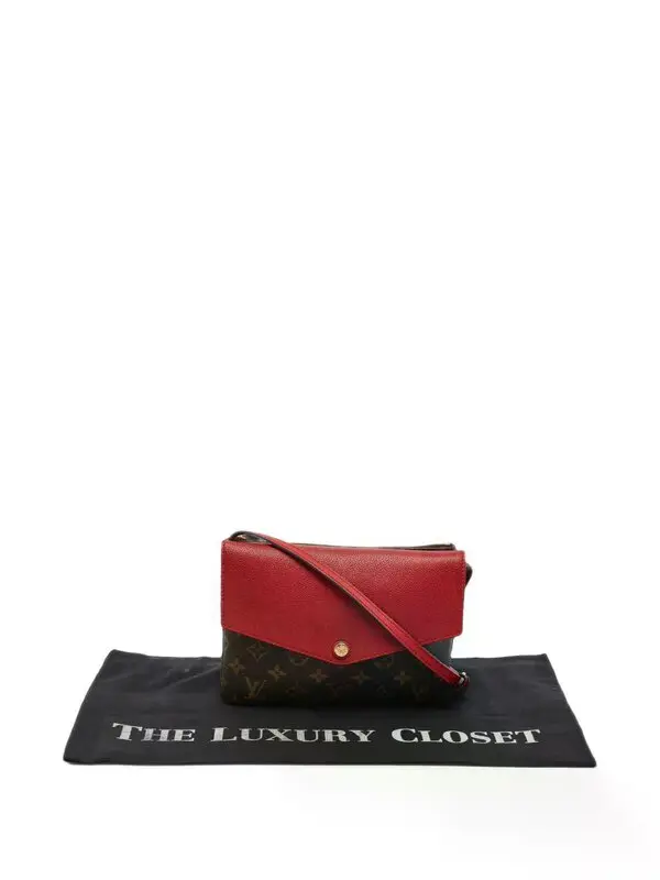 LOUIS VUITTON 2015 Twice Monogram Crossbody Bag